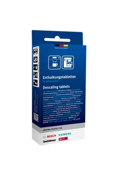 Siemens Kahve Makineleri İçin Kireç Temizleme Tableti 3 Adet