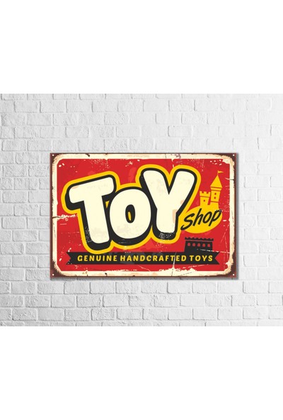 Fandomya Ahşap Poster Toy Shop 12 x 17 cm + Çift Taraflı Bant Fandomya Ahşap Poster Toy Shop 12 x 17 cm + Çift Taraflı Bant