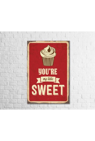 Fandomya Ahşap Poster You're Sweet 12 x 17 cm + Çift Taraflı Bant Fandomya Ahşap Poster You're Sweet 12 x 17 cm + Çift Taraflı Bant