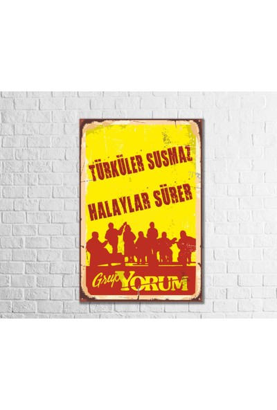 Fandomya Ahşap Poster Türküler Susmaz 12 x 17 cm + Çift Taraflı Bant Fandomya Ahşap Poster Türküler Susmaz 12 x 17 cm + Çift Taraflı Bant