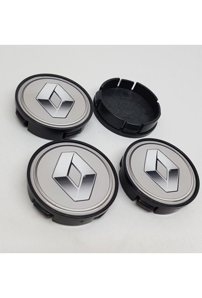 Duru Doruk Jant Göbeği Renault 65/60 (60MM Yuva)4lü Set Gri Plasto Çerçeveli Duru Doruk Jant Göbeği Renault 65/60 (60MM Yuva)4lü Set Gri Plasto Çerçeveli