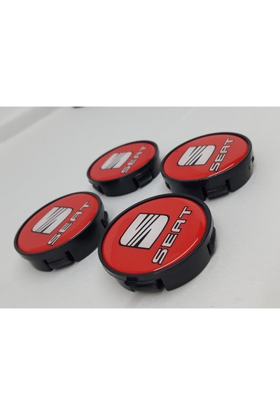 Duru Doruk Jant Göbeği Seat 65/60 60MM Yuva 4'lü Set Kırmızı Plasto Damla Duru Doruk Jant Göbeği Seat 65/60 60MM Yuva 4'lü Set Kırmızı Plasto Damla