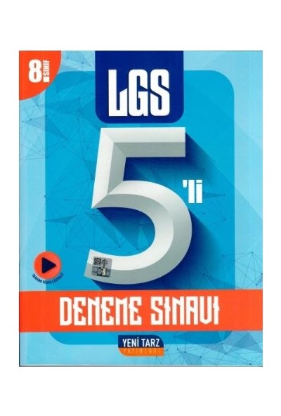 Tarz Yayınları 8. Sınıf LGS 5'li Deneme Sınavı