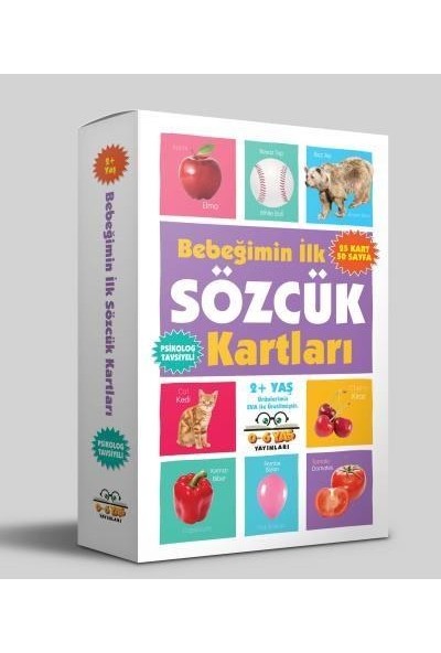 Bebeğimin İlk Sözcük Kartları / 2+Yaş -