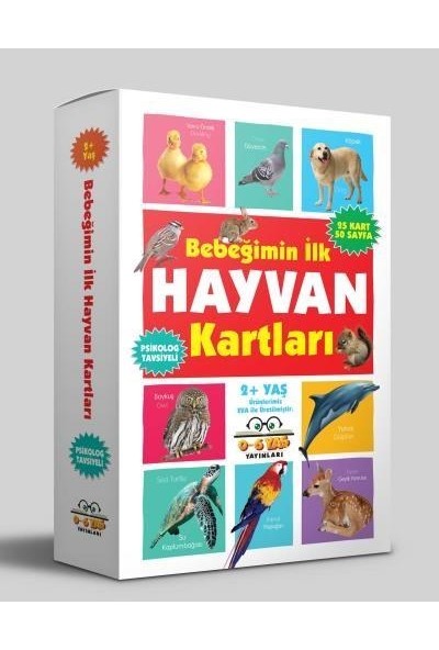 Bebeğimin İlk Hayvan Kartları / 2+ Yaş - Bebeğimin İlk Hayvan Kartları / 2+ Yaş -