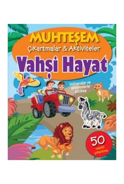 Vahşi Hayat - Muhteşem Çıkartmalar - The Book Company