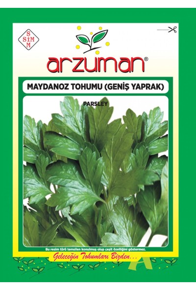 Arzuman Maydanoz Tohumu (Geniş Yaprak) 25 gr Aromatik Kokulu Arzuman Maydanoz Tohumu (Geniş Yaprak) 25 gr Aromatik Kokulu
