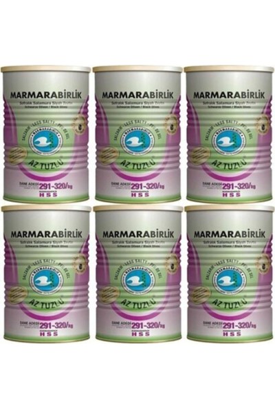 Marmarabirlik Az Tuzlu Hususi Tnk (291-320) 800 gr x 6 Marmarabirlik Az Tuzlu Hususi Tnk (291-320) 800 gr x 6