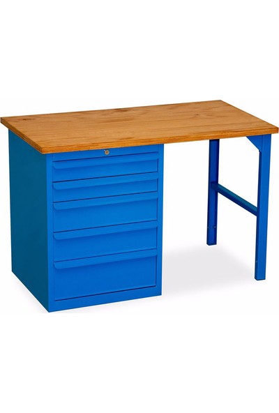 Star Çelik 5 Çekmeceli Çalışma TEZGAHI-1250 mm