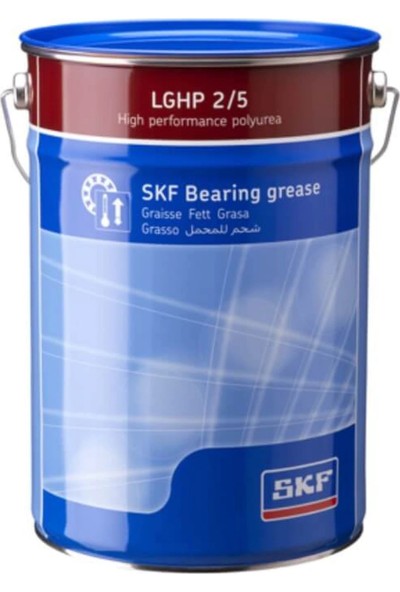 Skf Lghp 2/5 Yüksek Performanslı Poliüre Gres Rulman Gresi 5 kg Skf Lghp 2/5 Yüksek Performanslı Poliüre Gres Rulman Gresi 5 kg