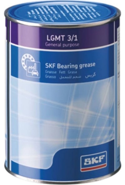Skf Lgmt 3/1 Çok Amaçlı Gres Yağı Rulman Gresi 1 kg - 1 - Nlgı 3 Skf Lgmt 3/1 Çok Amaçlı Gres Yağı Rulman Gresi 1 kg - 1 - Nlgı 3