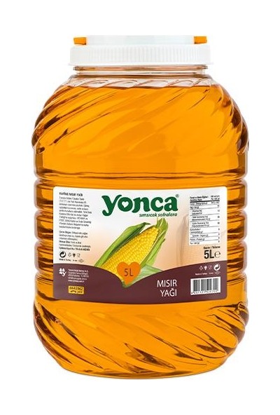 Yonca Mısırözü Yağı Pet 5 Lt Yonca Mısırözü Yağı Pet 5 Lt