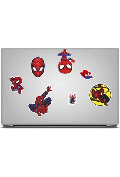 Tugibu Spiderman Laptop Sticker Notebook Macbook Tablet Örümcek Adam - NS27 Tugibu Spiderman Laptop Sticker Notebook Macbook Tablet Örümcek Adam - NS27
