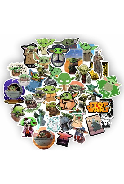 Tugibu Baby Yoda Starwars Laptop Sticker Notebook Macbook Tablet Bilgisayar - NS03 Tugibu Baby Yoda Starwars Laptop Sticker Notebook Macbook Tablet Bilgisayar - NS03