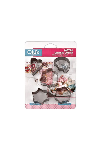 Qlux Qlüx 00156 Metal Bisküvi Kalıbı Qlux Qlüx 00156 Metal Bisküvi Kalıbı