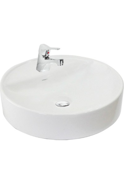 Güral Vit Nova C45 Mobilya Üzeri Lavabo Beyaz