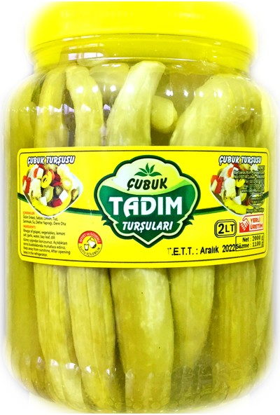 Çubuk Tadım Turşuları Acur Turşusu 2 kg Çubuk Tadım Turşuları Acur Turşusu 2 kg