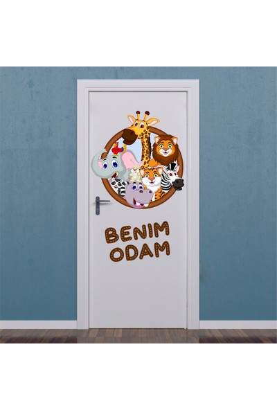 Walldeco Çocuk Odası Kapı & Duvar Stickerı