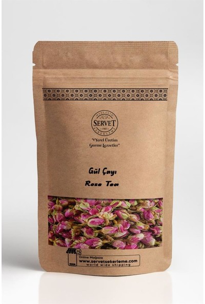 Bercekız Servet Şekerleme Gül Çayı 100 gr Paket