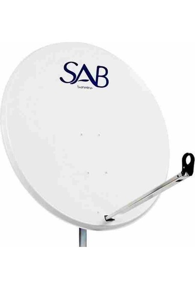 Sab 100 cm Eğri Ayak 0,8 mm S97 Lg Ofset Çanak Anten Gri Sab 100 cm Eğri Ayak 0,8 mm S97 Lg Ofset Çanak Anten Gri
