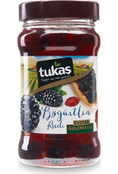 Tukaş Böğürtlen Reçeli 800 gr