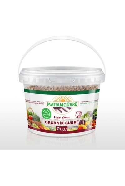 Mattam Gübre Mattam Organik Koyun Gübresi