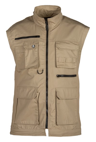 Orange Safety Mervem Çok Amaçlı Yelek Bej Rengi Orange Safety Mervem Çok Amaçlı Yelek Bej Rengi