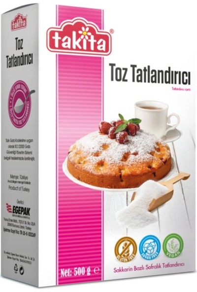 Takita Toz Tatlandırıcı 500 gr