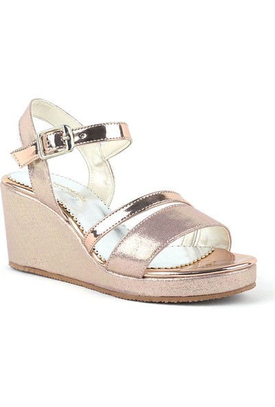 Hapshoe Rose Kız Çocuk Dolgu Topuklu Ayakkabı