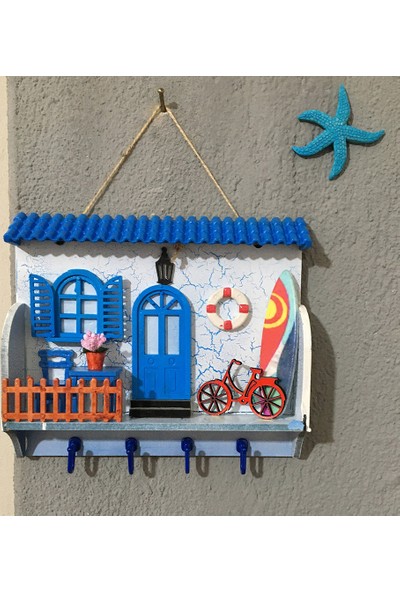 Bimbambom Alaçatı Ev Ahşap Anahtar Askısı Sörf Tahtalı, Bodrum Türk Evi Anahtarlık Bimbambom Alaçatı Ev Ahşap Anahtar Askısı Sörf Tahtalı, Bodrum Türk Evi Anahtarlık