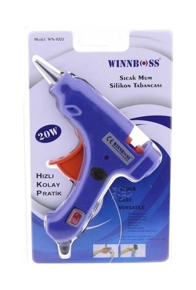 Winnboss 20 W İnce Mum Silikon Tabancası Winnboss 20 W İnce Mum Silikon Tabancası