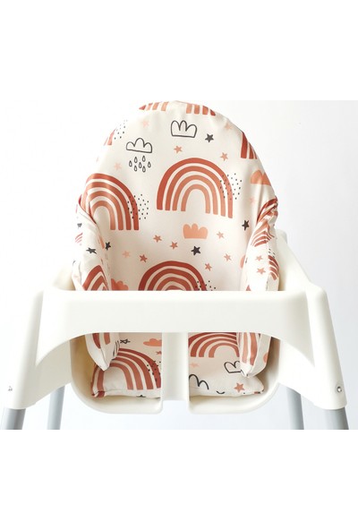 Piamom Gökkuşağı Mama Sandalyesi Minderi