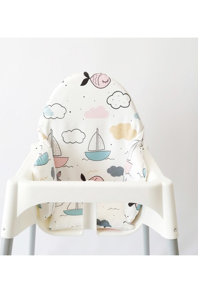 Piamom Deniz Mama Sandalyesi Minderi