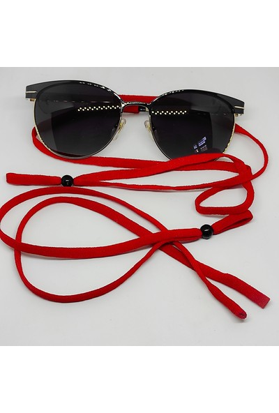 Bahar Yetişkin Renklı Sporcu Ipi 2 Adet Kırmızı Gözlük Ipi(Ince-Uzun) Bahar Yetişkin Renklı Sporcu Ipi 2 Adet Kırmızı Gözlük Ipi(Ince-Uzun)