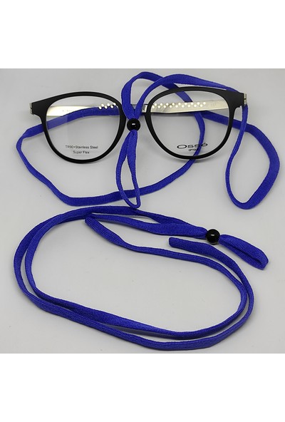 Bahar Yetişkin Renklı Sporcu Ipi 2 Adet Mavi Gözlük Ipi(Ince-Uzun) Bahar Yetişkin Renklı Sporcu Ipi 2 Adet Mavi Gözlük Ipi(Ince-Uzun)
