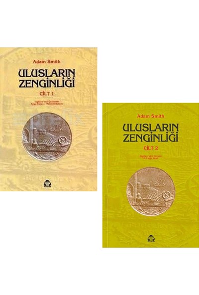 Ulusların Zenginliği - 2 Cilt Takım - Adam Smith Ulusların Zenginliği - 2 Cilt Takım - Adam Smith