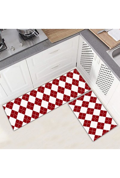 Ejoya Modern Tasarımlı Mutfak Halısı 93825