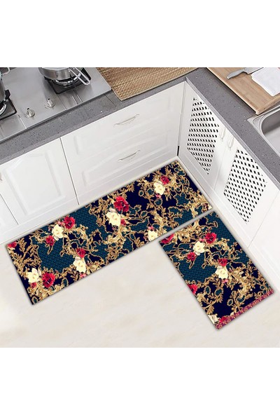 Ejoya Modern Tasarımlı Mutfak Halısı 93847