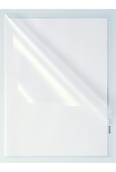 Leitz Poşet DoSayfaa L Tipi A4 Şeffaf Buzlu 100'lü 4000T