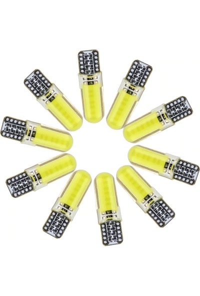 Cooltech T10 W5W Iç Lamba-Park-Plaka LED Ampul Beyaz 10 Adet Cooltech T10 W5W Iç Lamba-Park-Plaka LED Ampul Beyaz 10 Adet