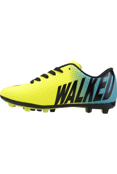 Walked 401 kg Çim Saha Krampon Erkek Futbol Spor Ayakkabı Walked 401 kg Çim Saha Krampon Erkek Futbol Spor Ayakkabı