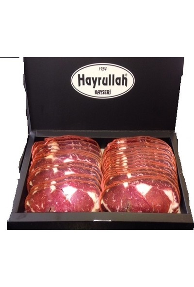 Pastırmacı Hayrullah Çemensiz Antrikot Kayseri Pastırma 250 gr Pastırmacı Hayrullah Çemensiz Antrikot Kayseri Pastırma 250 gr