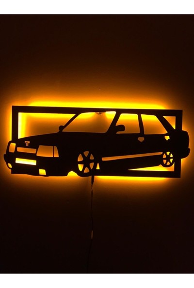 Dekoraven Tofaş Şahin LED Işıklı Tablo