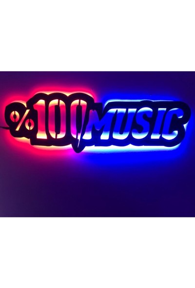 Dekoraven Müzik LED Işıklı Tablo Dekoraven Müzik LED Işıklı Tablo