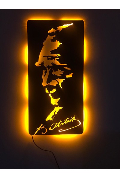 Dekoraven Atatürk Işıklı Tablo