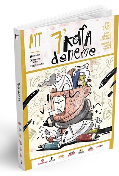 Süper Kitap Yayınları AYT 7 Kafa Deneme