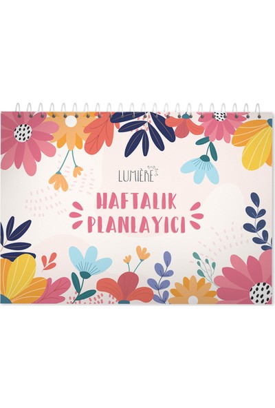 Lumiere Haftalık Planlayıcı 21 x 14,5 cm