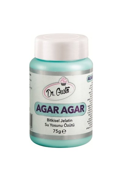 Dr. Gusto Agar Agar Bitkisel Jelatin 75 gr