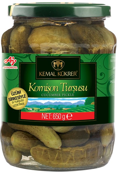 Kemal Kükrer Kornişon Turşu No:1 720 cc Kemal Kükrer Kornişon Turşu No:1 720 cc