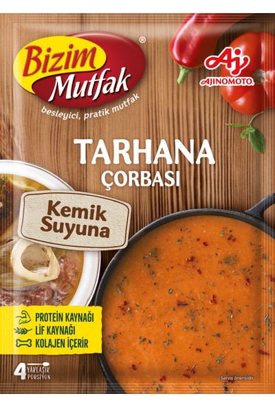 Bizim Mutfak Kemik Suyuna Tarhana Çorbası 65 gr Bizim Mutfak Kemik Suyuna Tarhana Çorbası 65 gr